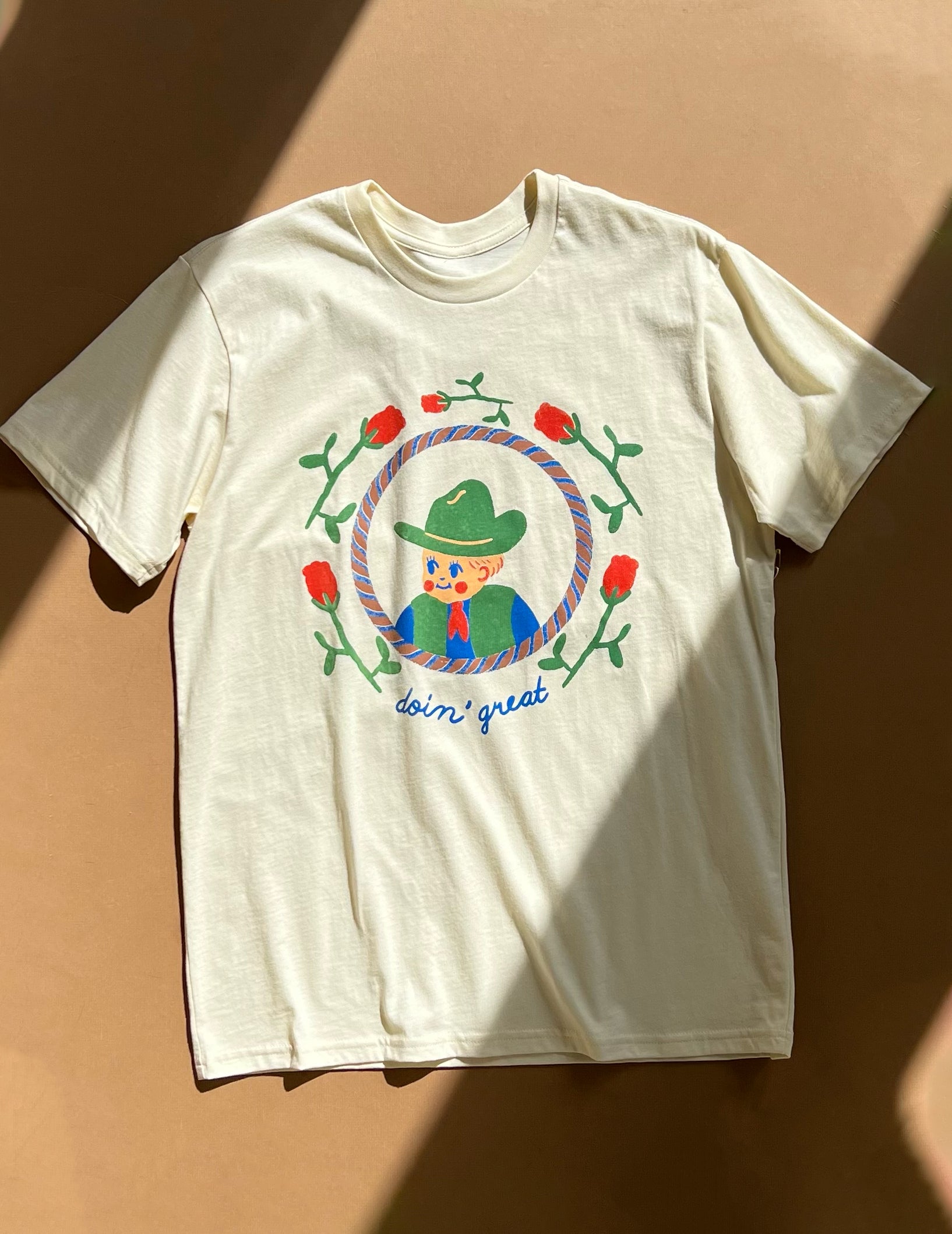 Doin' Great Ranger Tee – Cuffs.