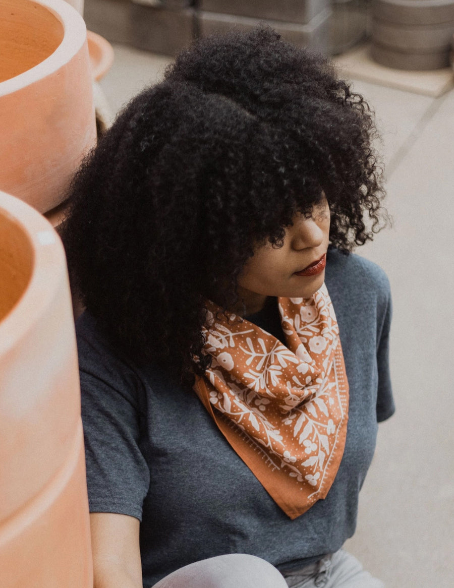 Printed Cotton Bandana by Handker Bandanas – Cuffs.