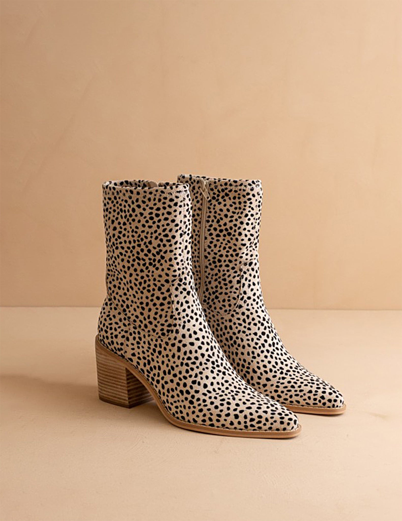 Soho Cheetah Print Boot – Cuffs.